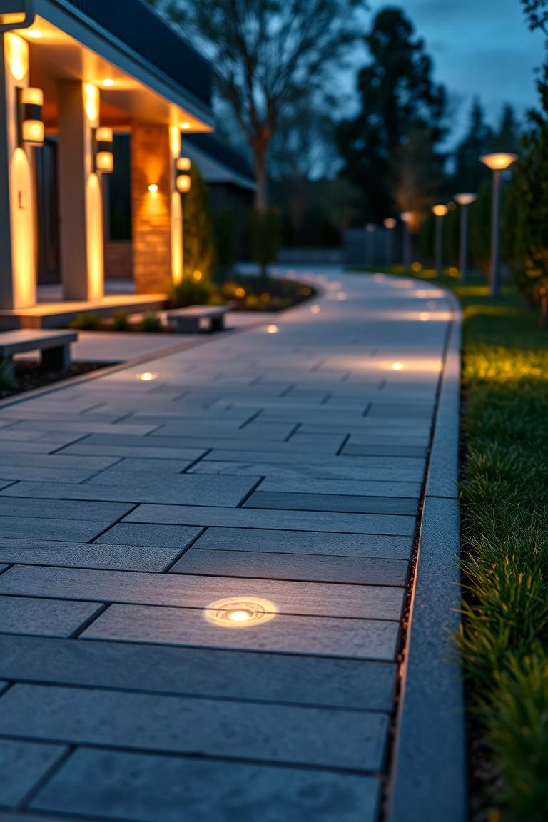 22 Composite Walkway Designs: Low-Maintenance Garden Paths - Lost At E ...