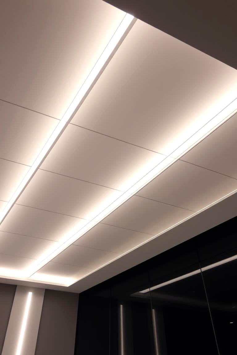 22 Drop Ceiling Lighting Ideas to Transform Your Interior Spaces - Lost ...