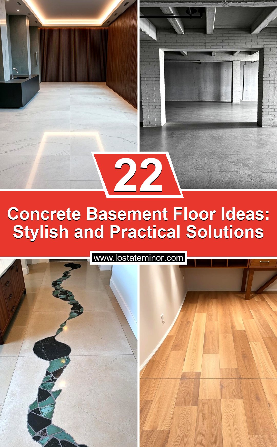 22 Concrete Basement Floor Ideas: Stylish & Practical Solutions - Lost ...