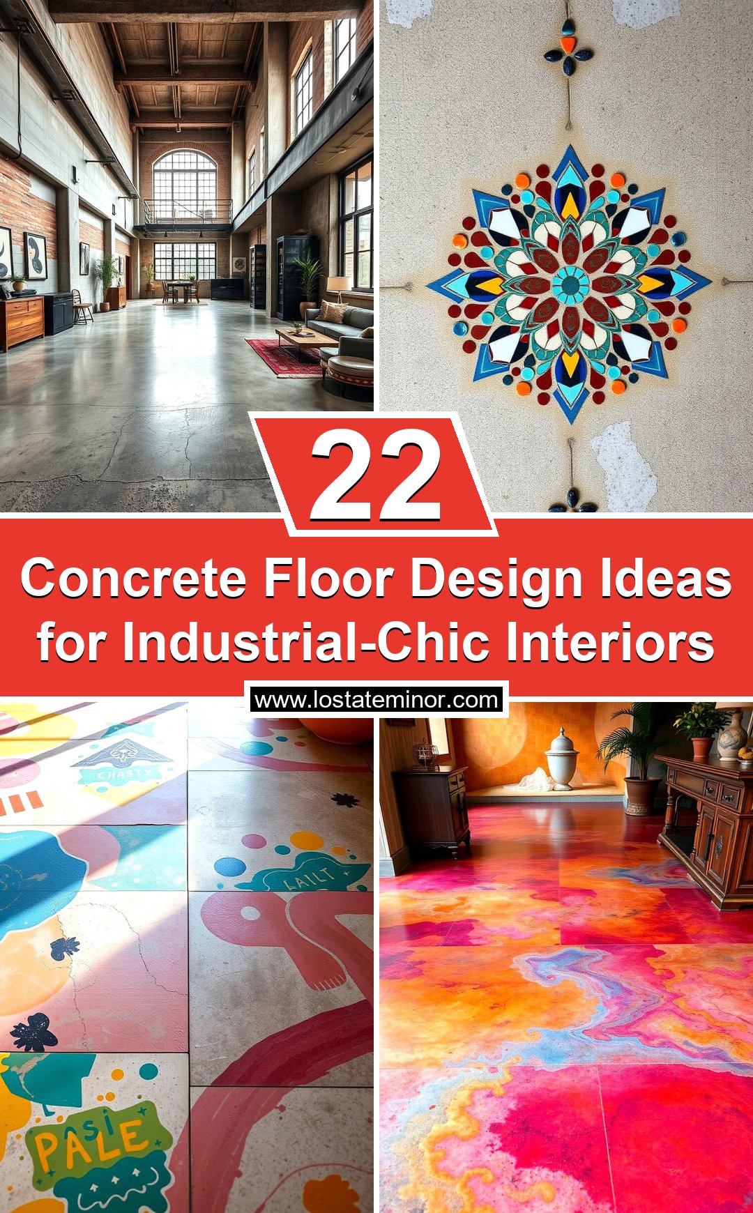 22 Concrete Floor Design Ideas for Industrial-Chic Interiors - Lost At ...