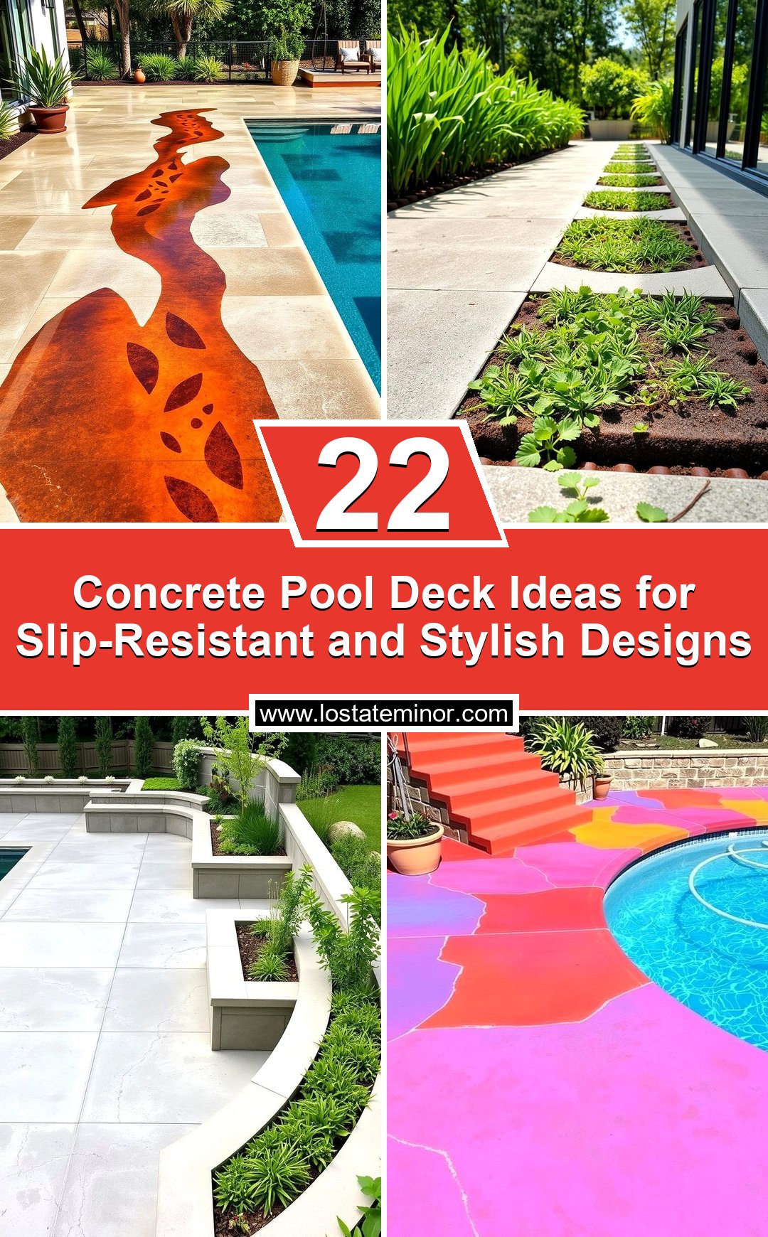 22 Concrete Pool Deck Ideas for Slip-Resistant & Stylish Designs - Lost ...