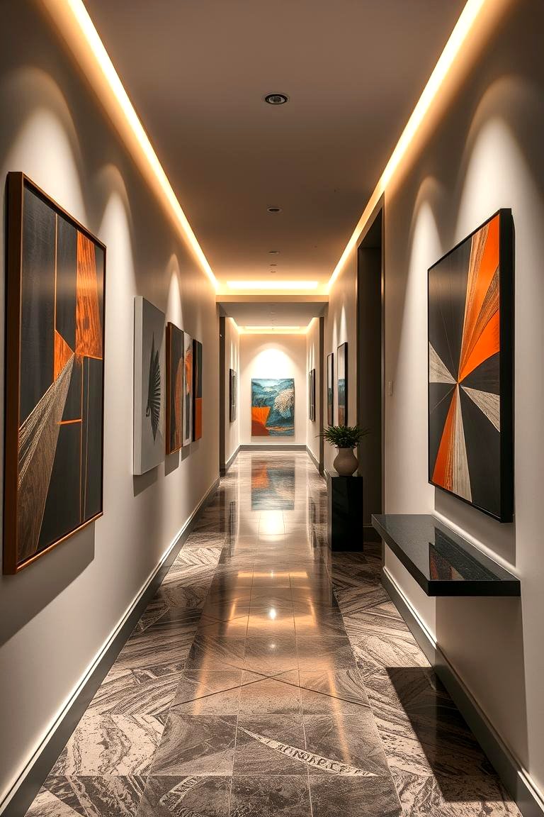 22 Functional Hallway Design Ideas for Narrow Spaces - Lost At E Minor
