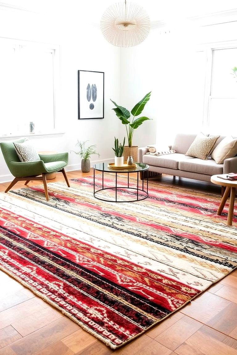 22 Boho Rug Ideas to Anchor Eclectic Interiors - Lost At E Minor