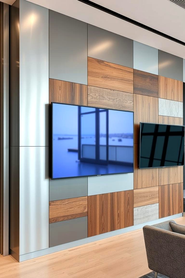 22 Media Wall Ideas to Elevate Your Entertainment Space Design - Lost ...
