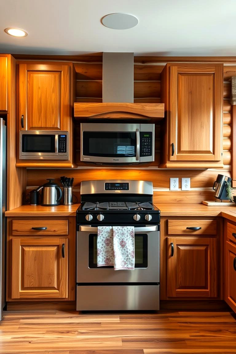 22 Log Cabin Kitchen Design Ideas for Rustic Charm - Lost At E Minor