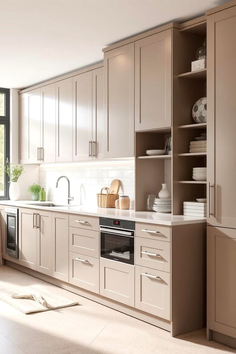 22 Stunning Taupe Kitchen Cabinet Design Ideas for 2024 - Lost At E Minor