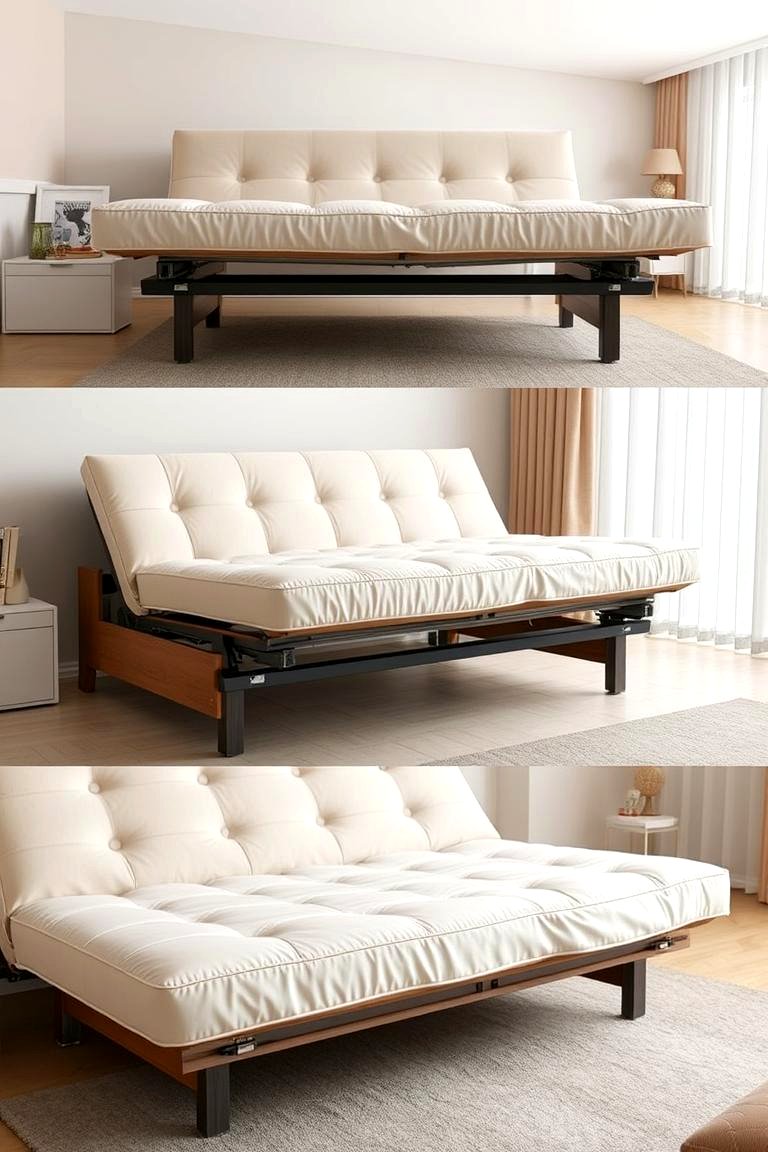 22 Space-Saving Futon Bedroom Layouts & Ideas - Lost At E Minor