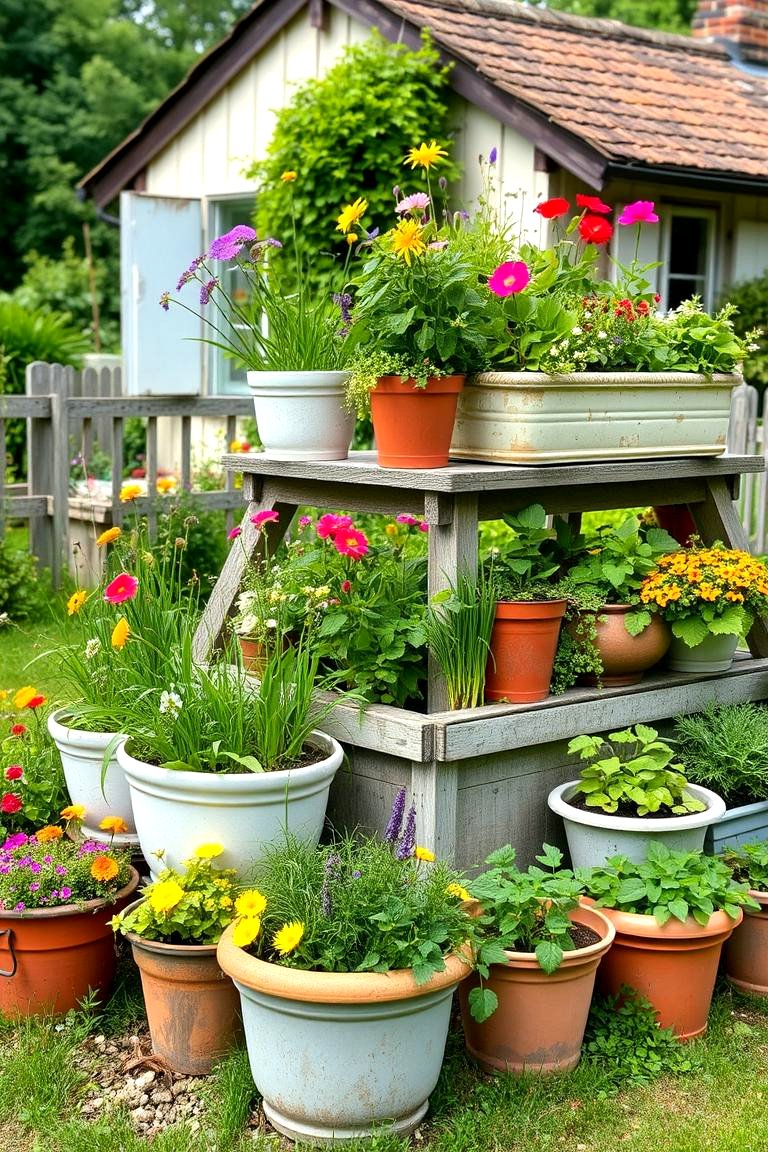 22 Lush Tiered Garden Ideas for Dynamic Outdoor Spaces - Lost At E Minor