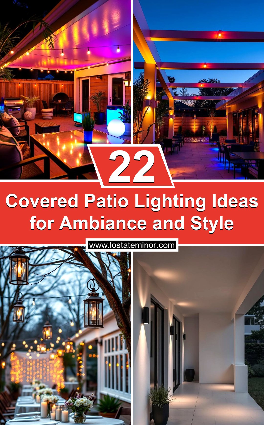 22 Covered Patio Lighting Ideas for Ambiance & Style - Lost At E Minor
