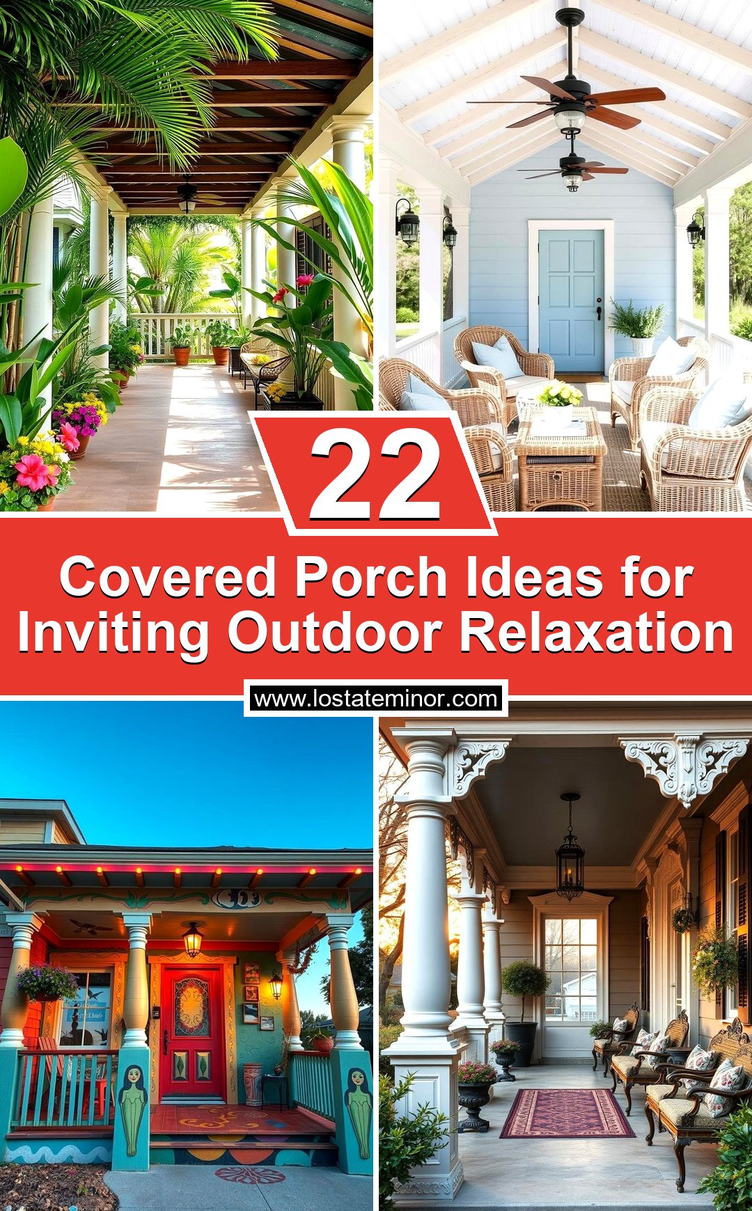 22 Covered Porch Ideas for Inviting Outdoor Relaxation - Lost At E Minor