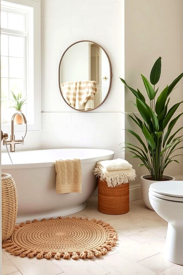 22 Boho Bathroom Ideas for a Relaxed, Eclectic Oasis - Lost At E Minor