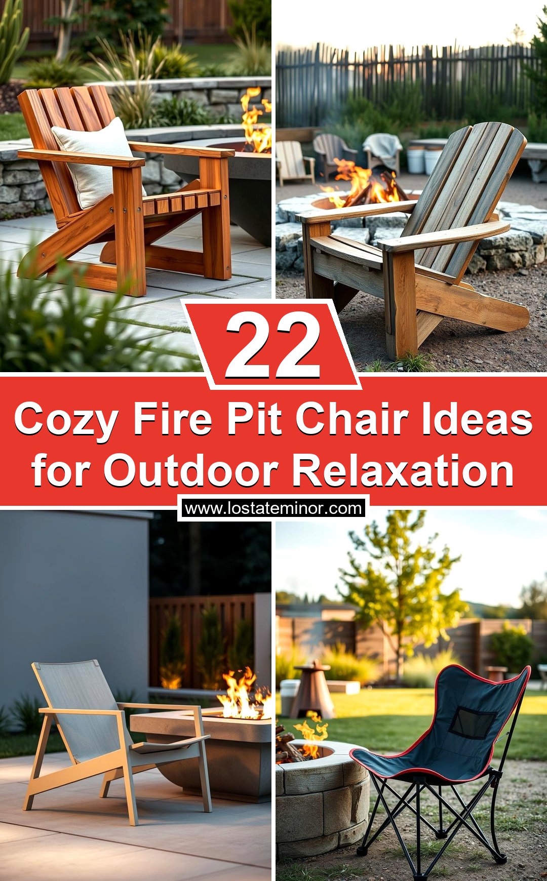 22 Cozy Fire Pit Chair Ideas for Outdoor Relaxation - Lost At E Minor