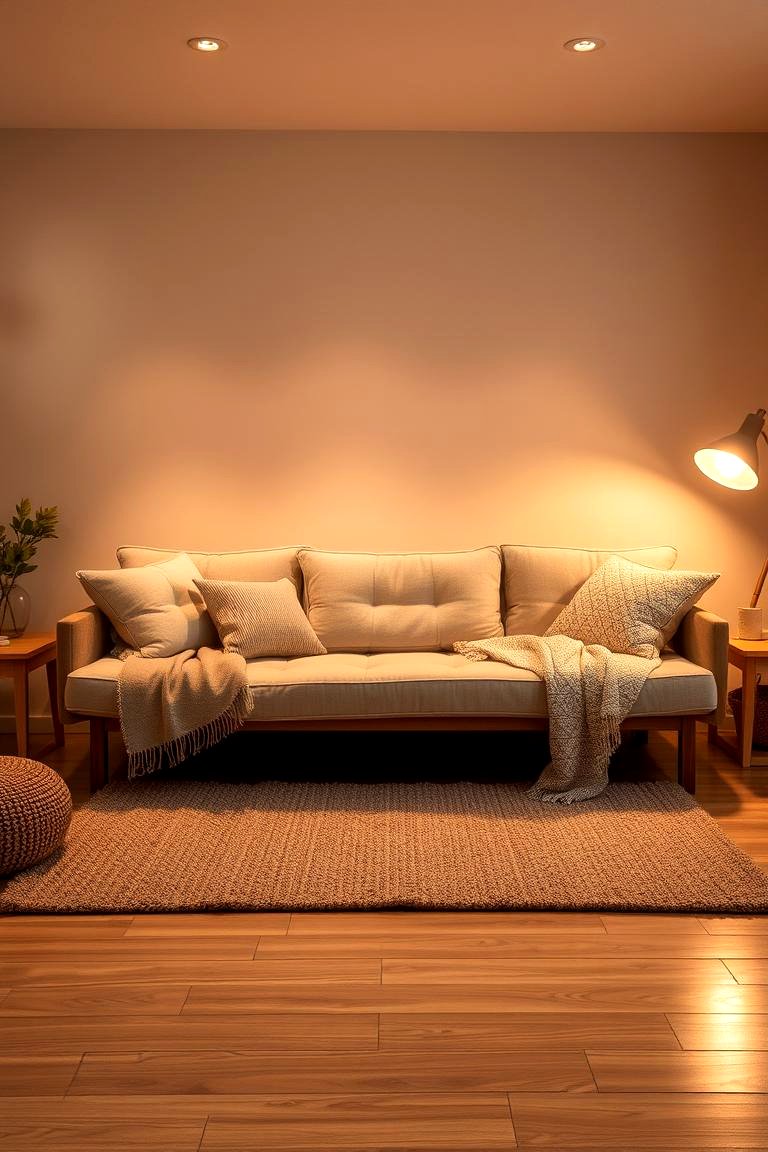 22 Space-Saving Futon Bedroom Layouts & Ideas - Lost At E Minor