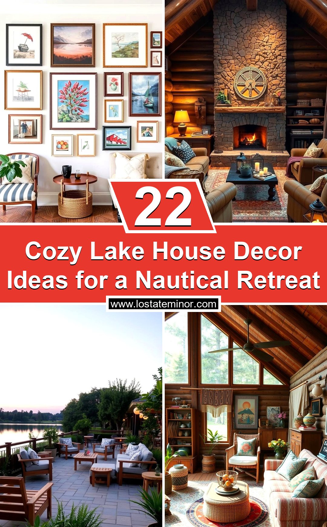 22 Cozy Lake House Decor Ideas for a Nautical Retreat - Lost At E Minor