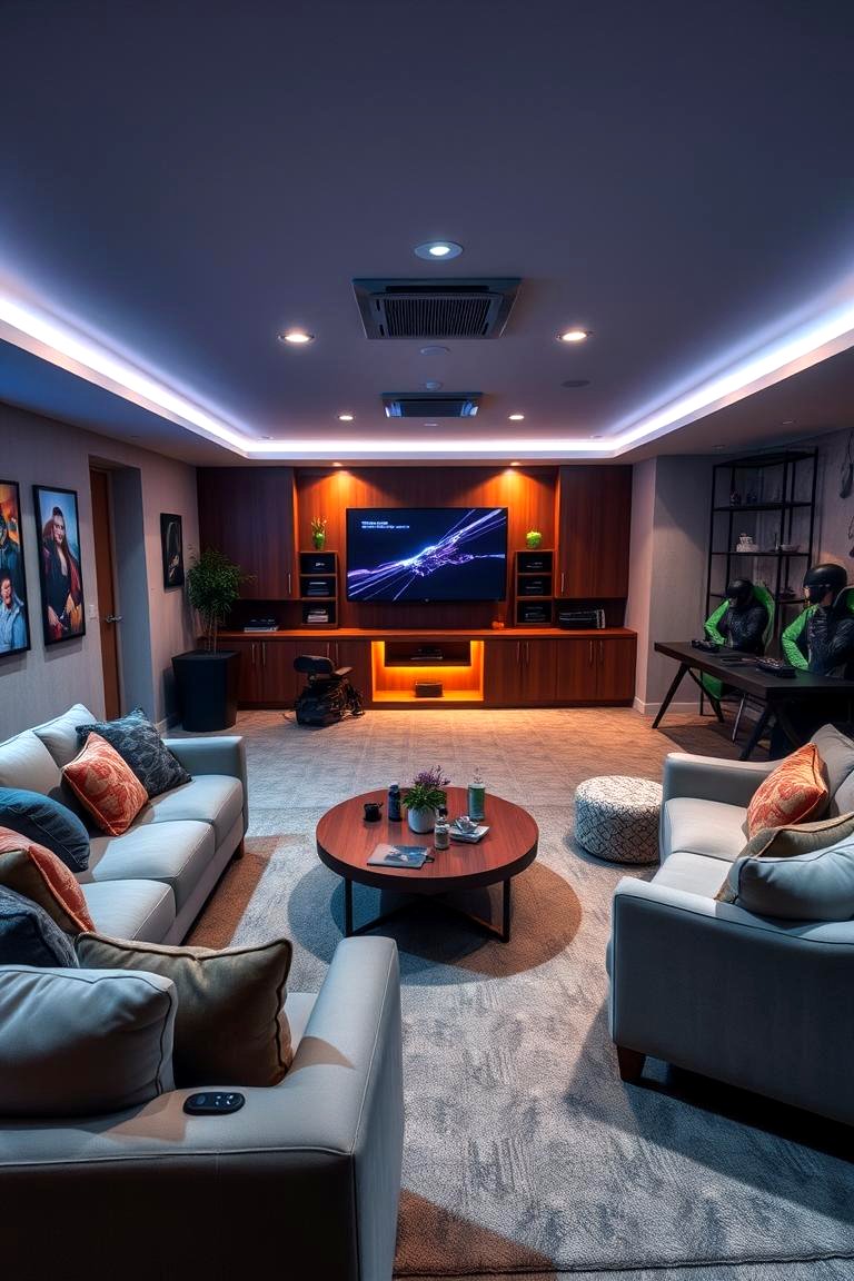 22 Basement Game Room Ideas for Endless Entertainment - Lost At E Minor