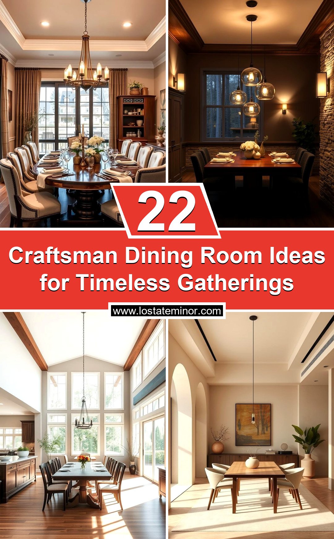 22 Craftsman Dining Room Ideas for Timeless Gatherings - Lost At E Minor