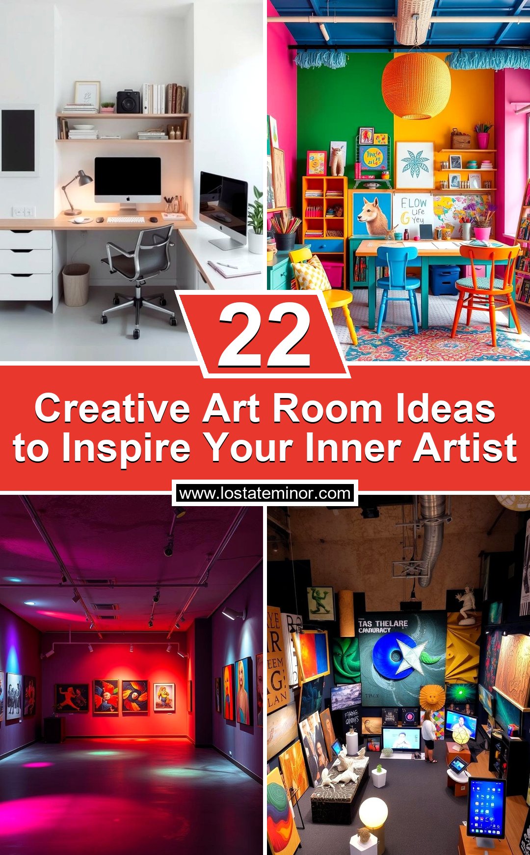 22 Creative Art Room Ideas to Inspire Your Inner Artist - Lost At E Minor