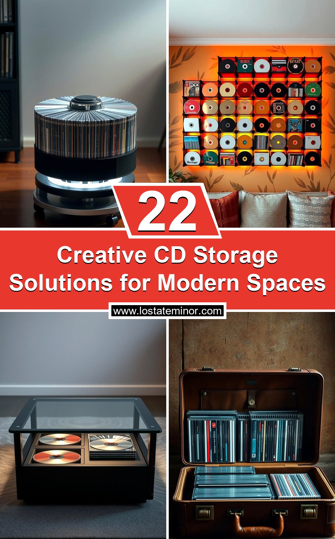 22 Creative CD Storage Solutions for Modern Spaces - Lost At E Minor