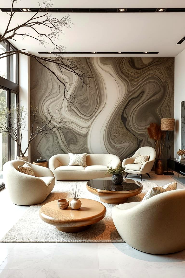 22 Organic Modern Living Room Ideas for Serene Spaces - Lost At E Minor