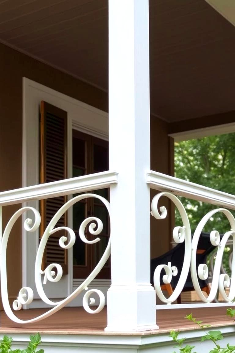 22 Stylish Porch Railing Ideas to Elevate Your Home's Exterior - Lost ...