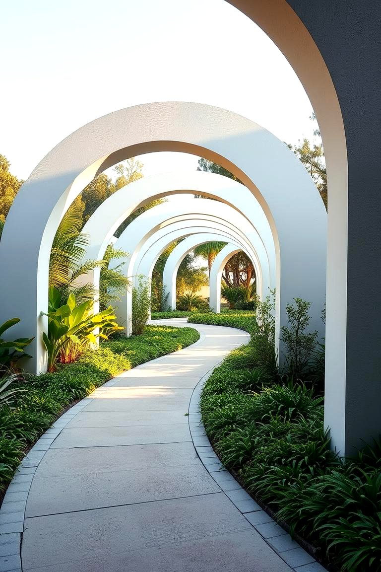 22 Composite Walkway Designs: Low-Maintenance Garden Paths - Lost At E ...