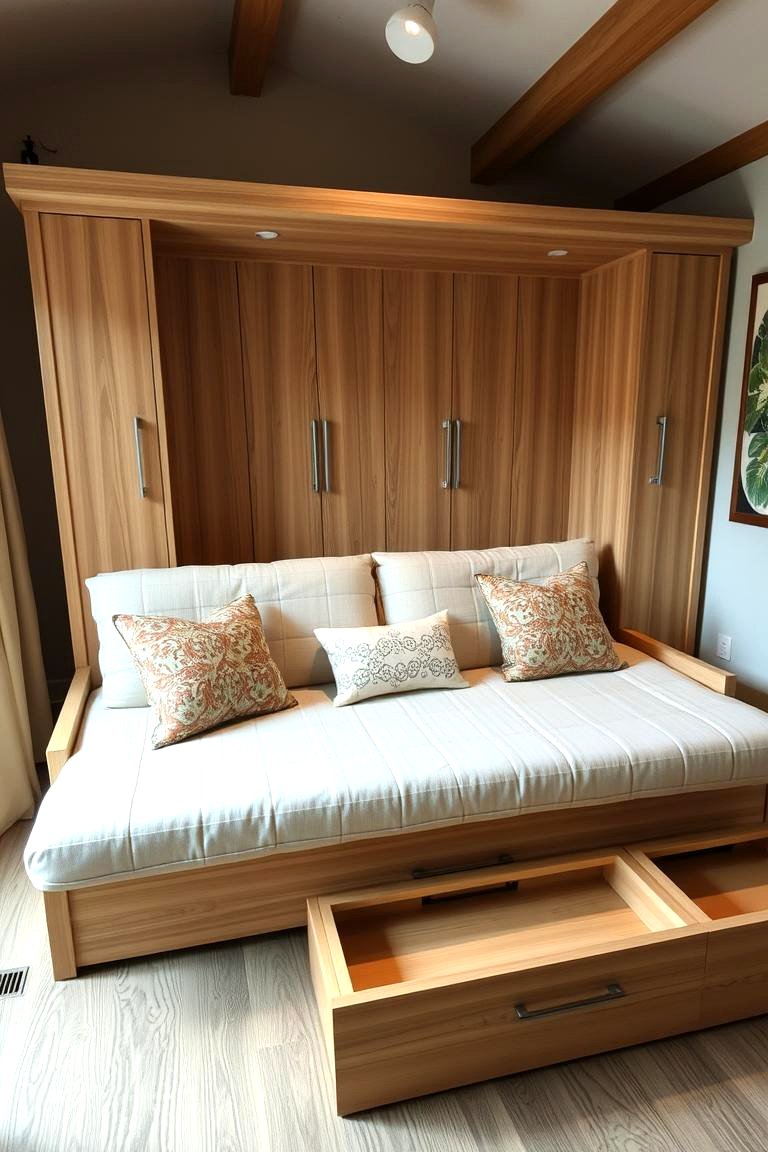 22 Space-Saving Futon Bedroom Layouts & Ideas - Lost At E Minor