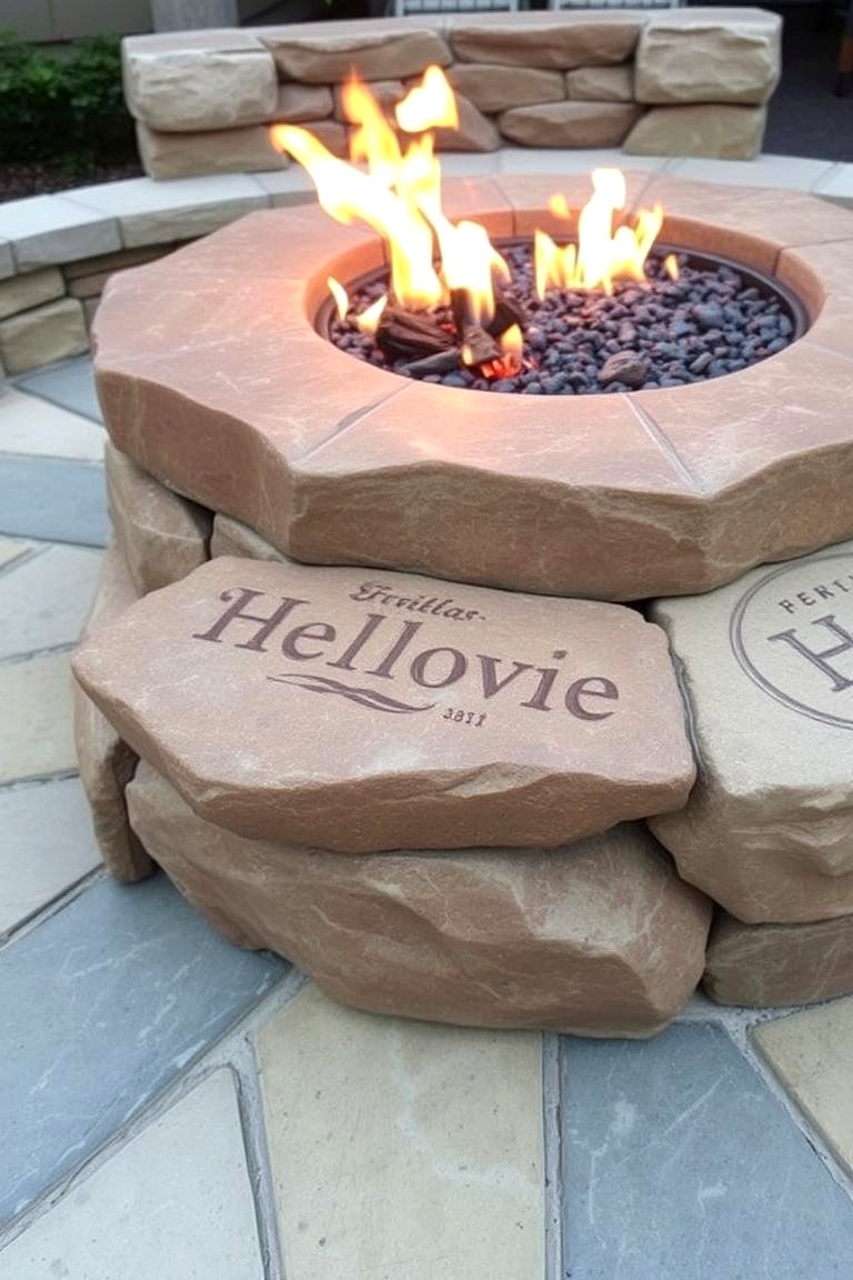 22 Stone Fire Pit Ideas for Cozy Outdoor Gatherings - Lost At E Minor