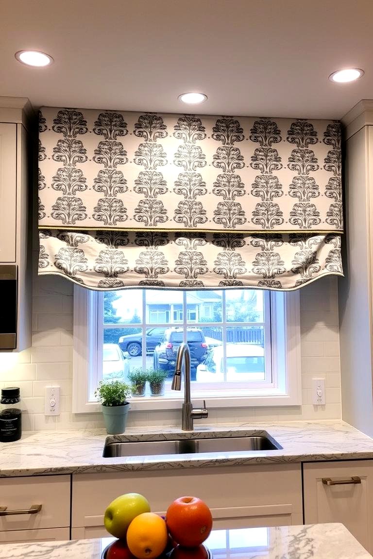 22 Charming Kitchen Valance Ideas: Window Treatment Inspiration - Lost ...