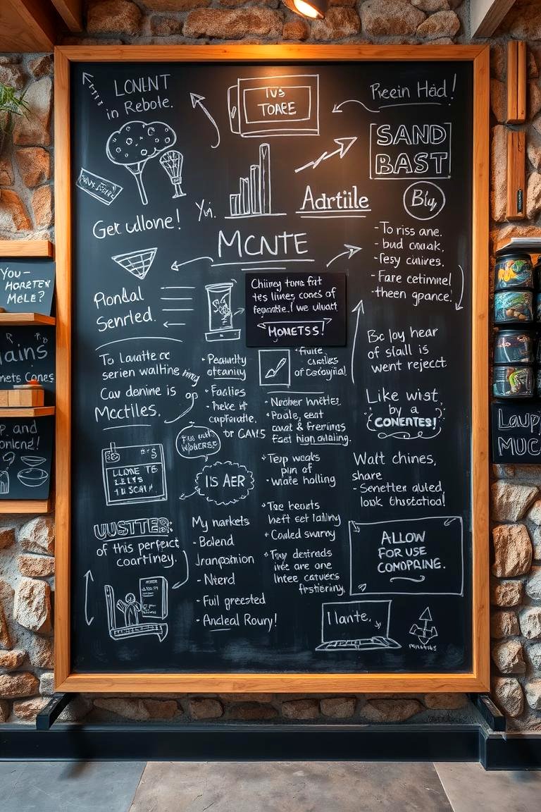 22 Chalkboard Wall Ideas for Creative Home Spaces - Lost At E Minor
