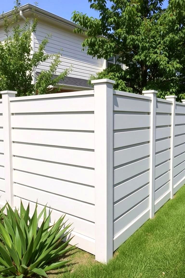 22 Horizontal Fence Designs to Modernize Your Outdoor Space - Lost At E ...