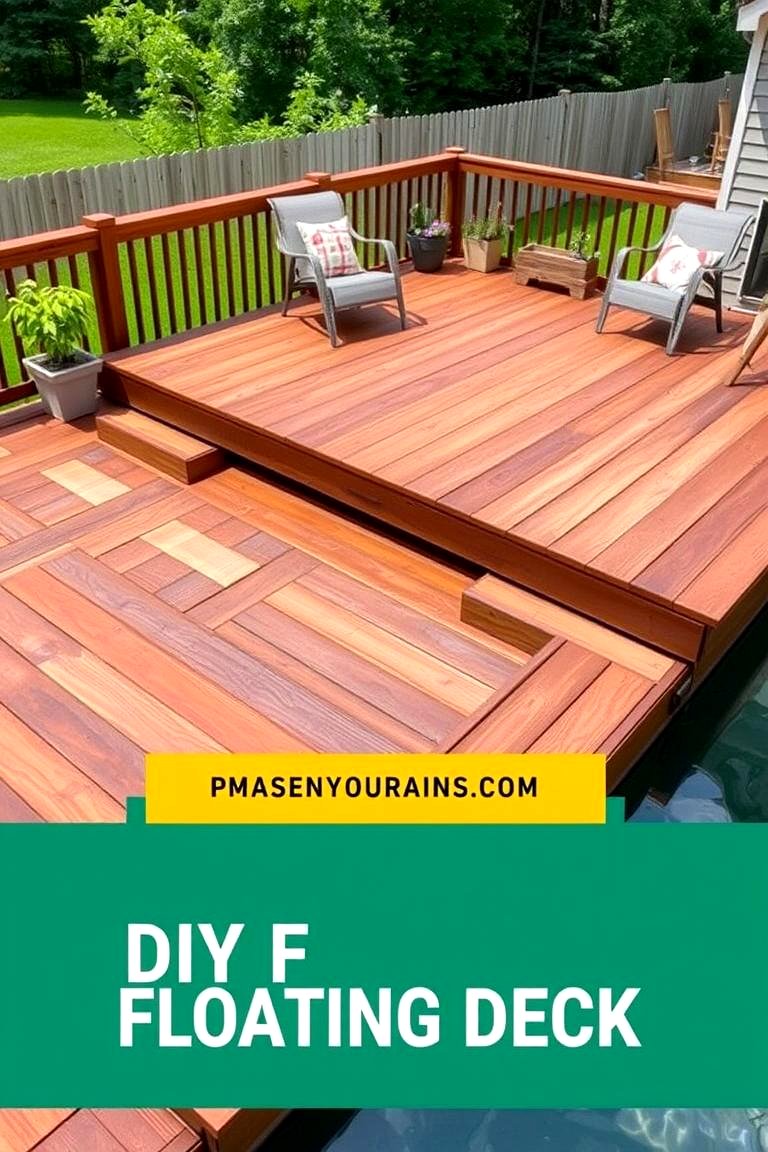 22 Floating Deck Ideas for Modern Backyard Elevation - Lost At E Minor
