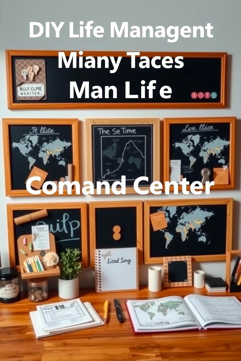 22 Command Center Organization Ideas for Efficient Homes - Lost At E Minor