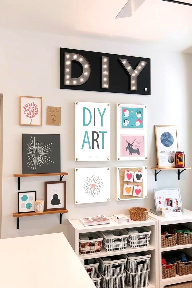 22 Craft Room Ideas for Creative Spaces & Organization - Lost At E Minor