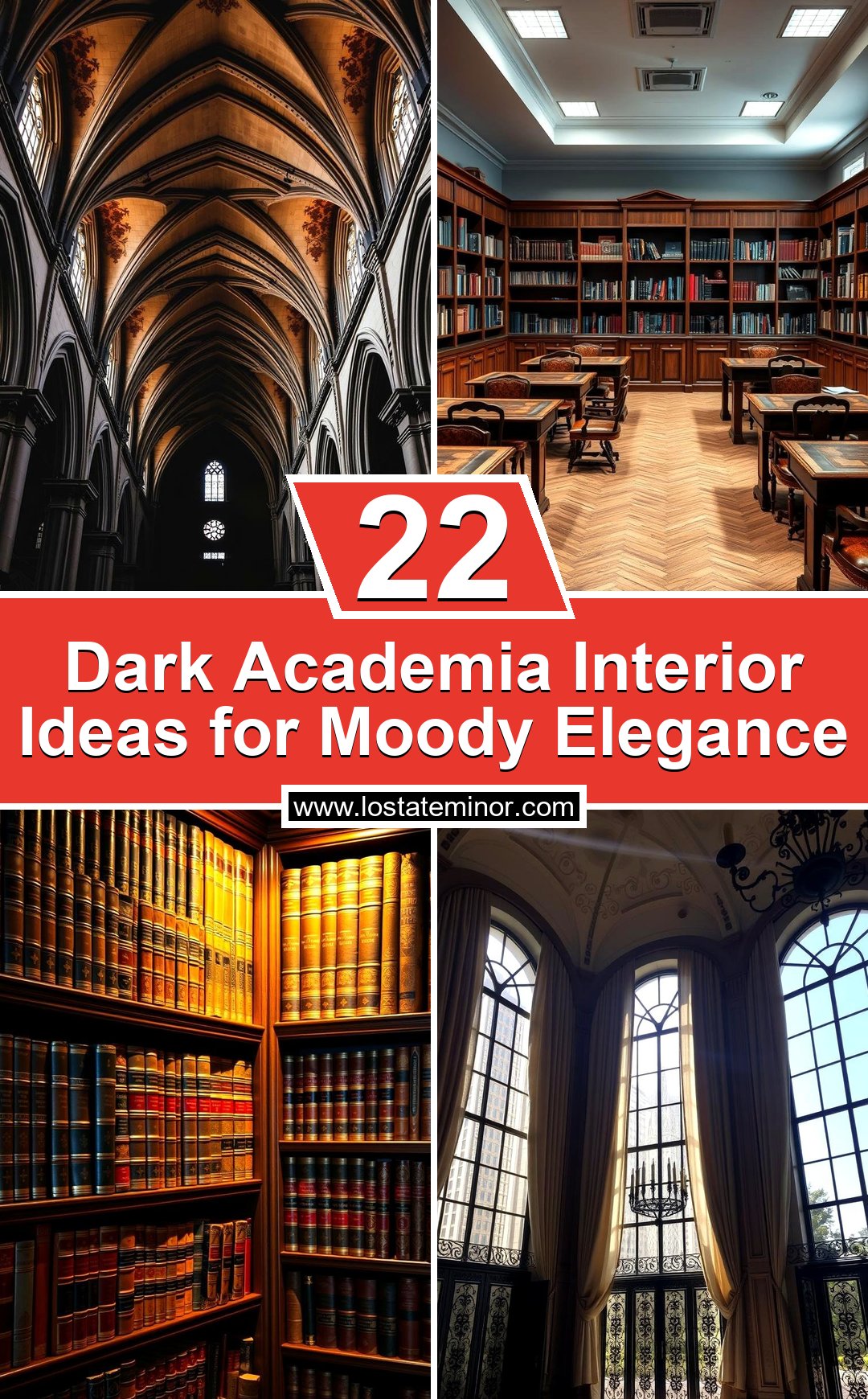 22 Dark Academia Interior Ideas for Moody Elegance - Lost At E Minor