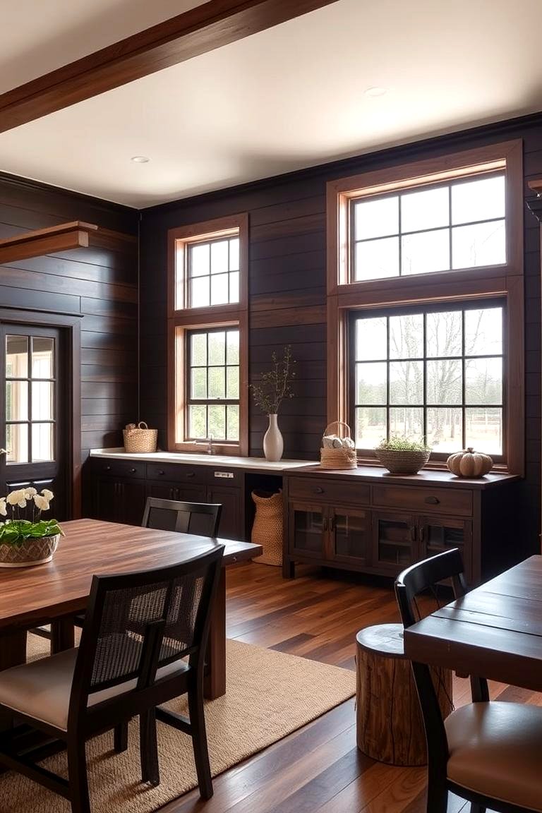 22 Dark Brown House Exterior Ideas for a Warm Aesthetic - Lost At E Minor