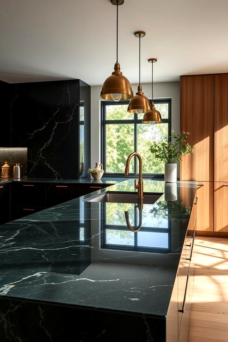 22 Dark Green Kitchen Ideas for a Bold Culinary Space - Lost At E Minor