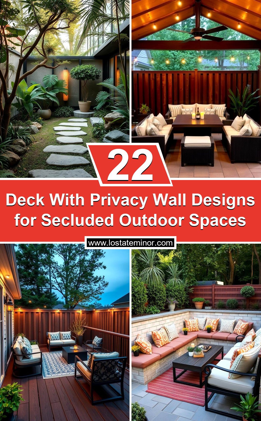 22 Deck With Privacy Wall Designs for Secluded Outdoor Spaces - Lost At E Minor