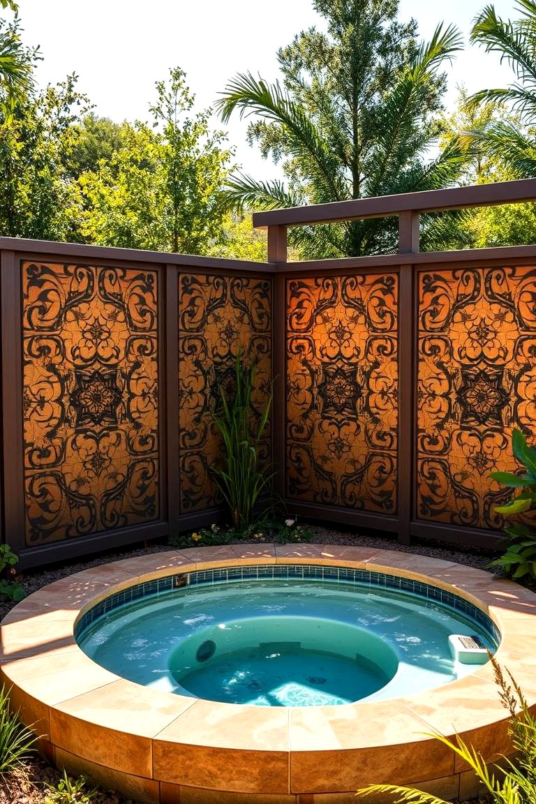 22 Backyard Hot Tub Privacy Ideas for a Secluded Spa - Lost At E Minor