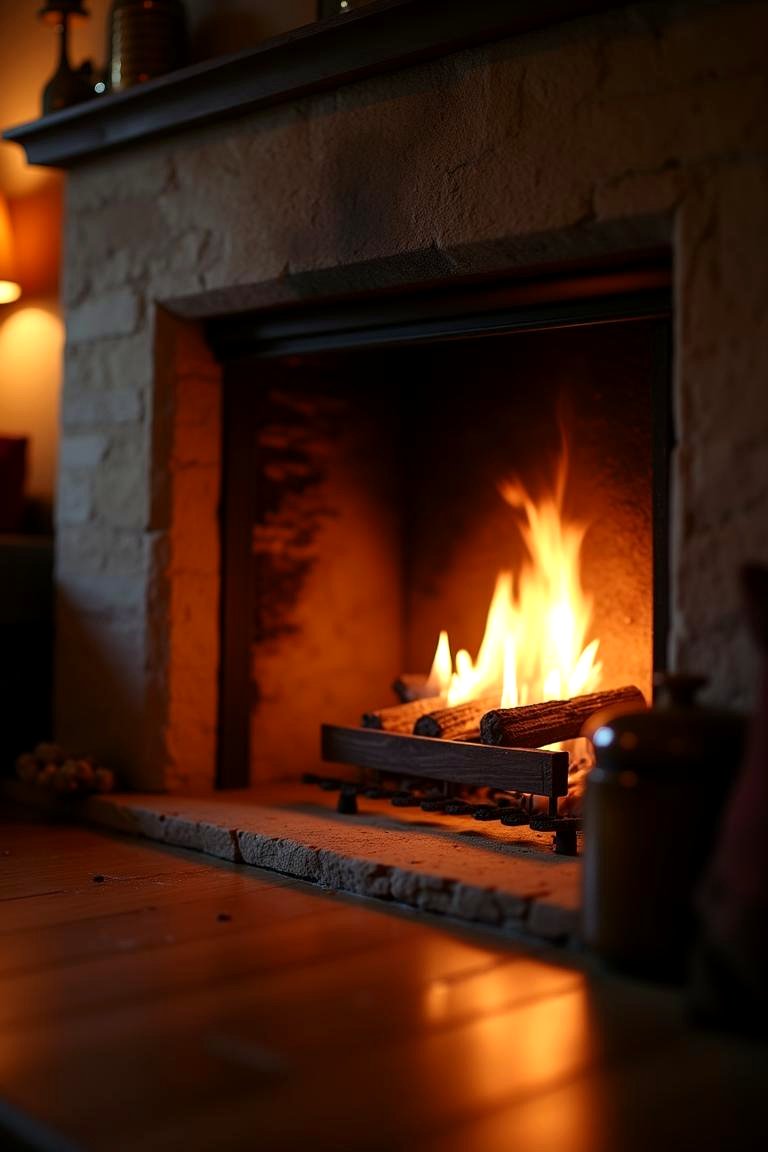22 Warm Fireplace Lighting Ideas for a Cozy Ambiance - Lost At E Minor