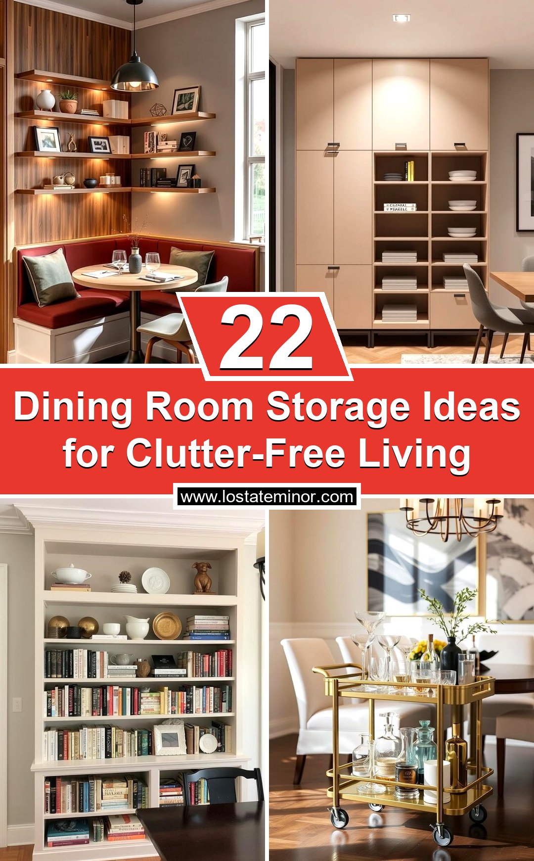 22 Dining Room Storage Ideas for Clutter-Free Living - Lost At E Minor