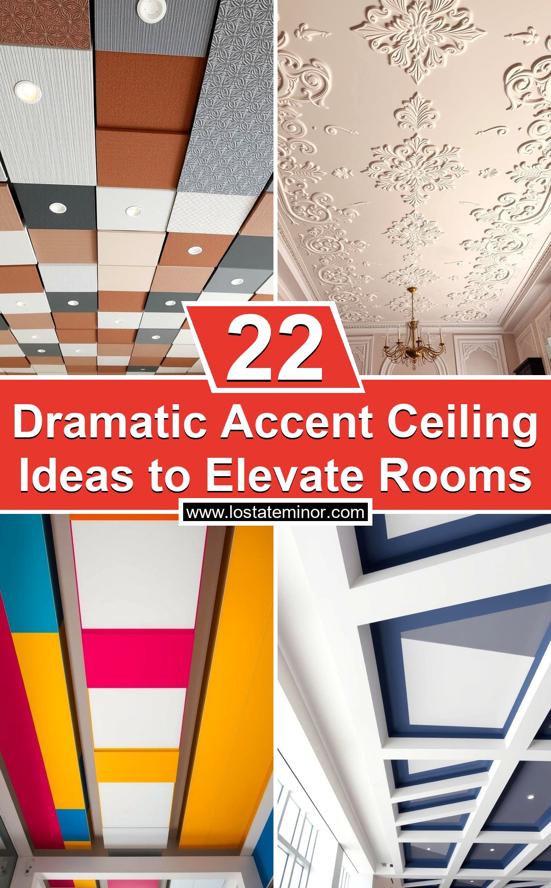 22 Dramatic Accent Ceiling Ideas to Elevate Rooms - Lost At E Minor