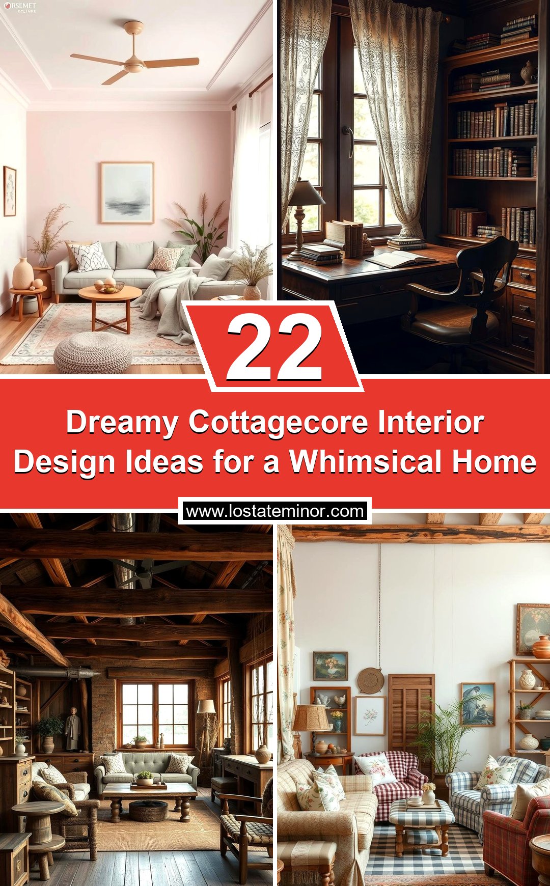 22 Dreamy Cottagecore Interior Design Ideas for a Whimsical Home - Lost ...