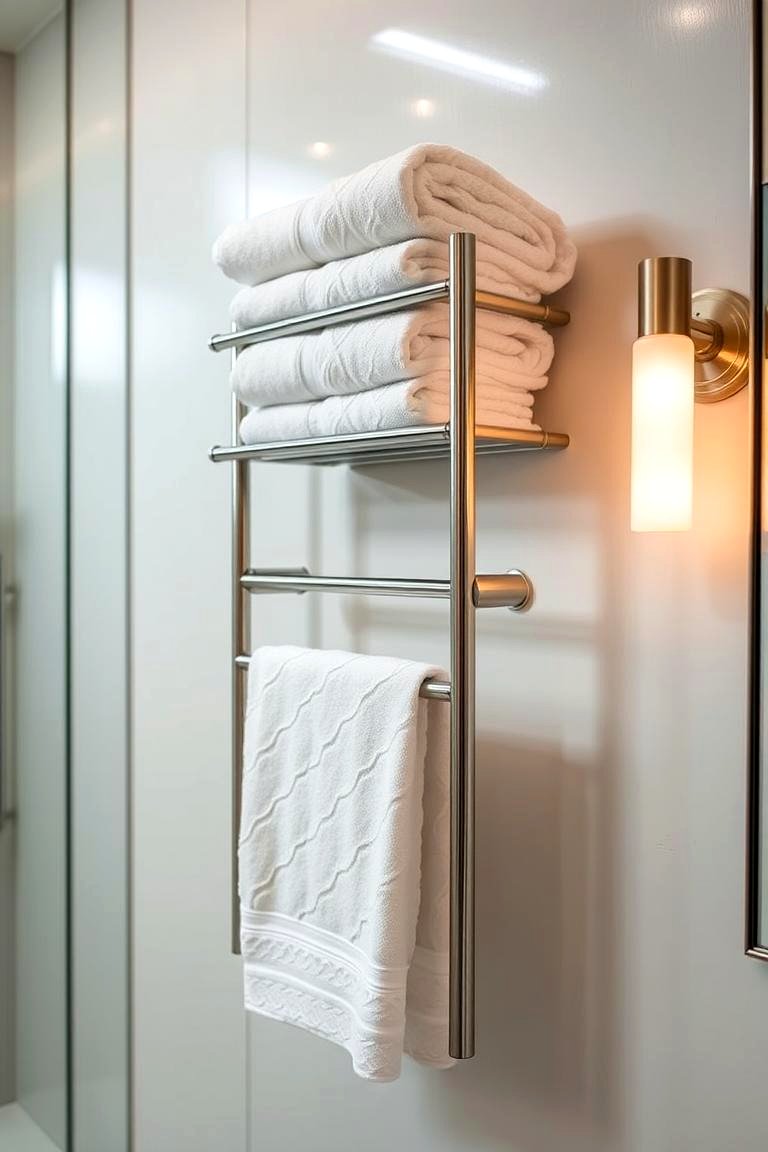 22 Functional Bathroom Towel Rack Ideas for Organized Spaces - Lost At ...