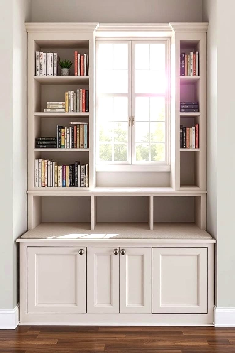 22 Bookcases Around Window Design Ideas for Stylish Homes - Lost At E Minor