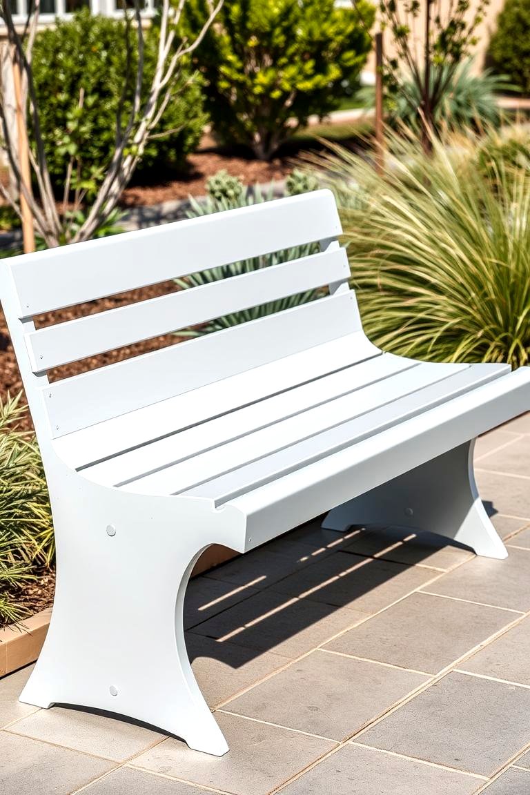 22 Beautiful Garden Bench Ideas for Outdoor Seating - Lost At E Minor