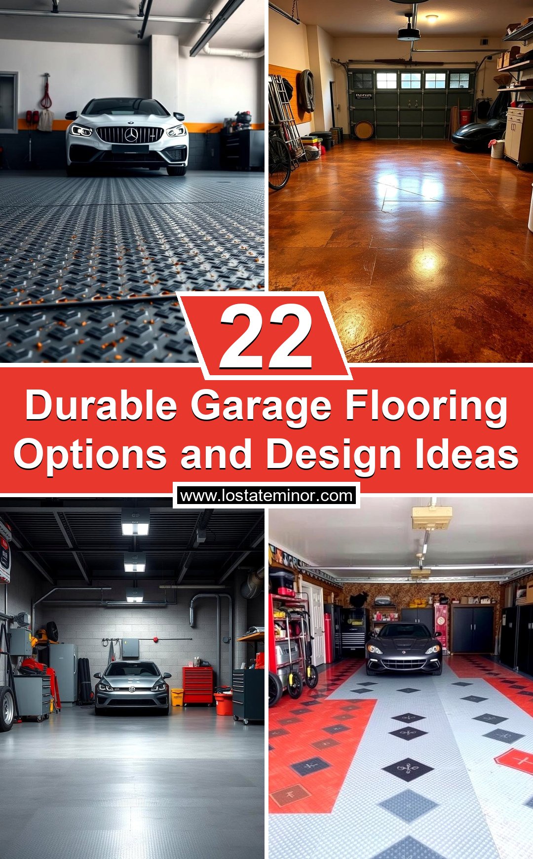22 Durable Garage Flooring Options and Design Ideas - Lost At E Minor