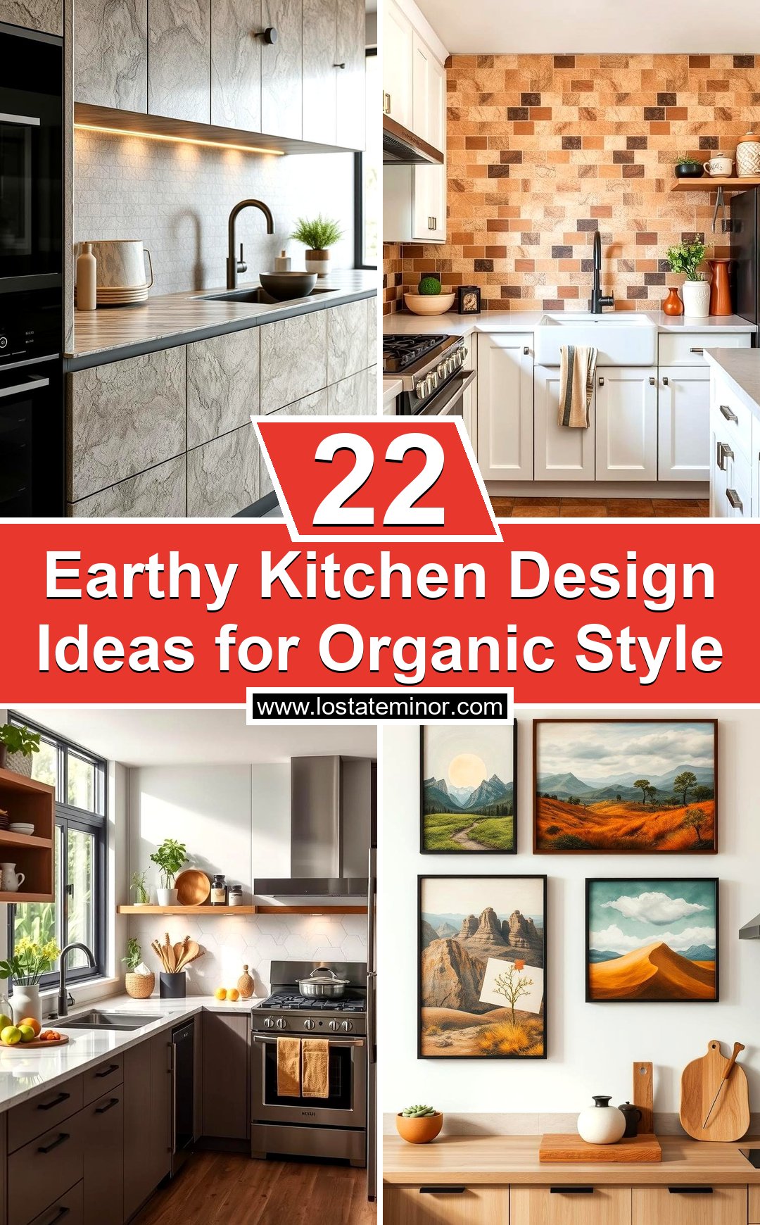 22 Earthy Kitchen Design Ideas for Organic Style - Lost At E Minor