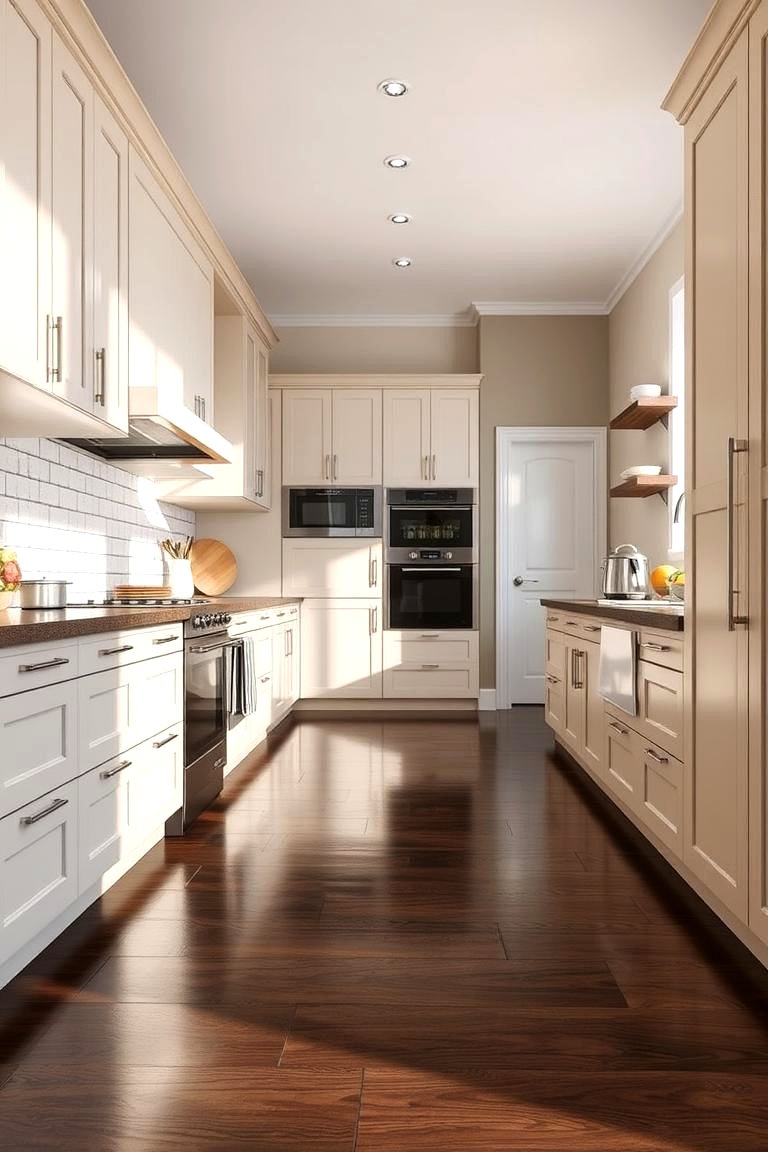22 Rich Kitchens With Dark Wood Floors: Warmth & Depth Ideas - Lost At ...