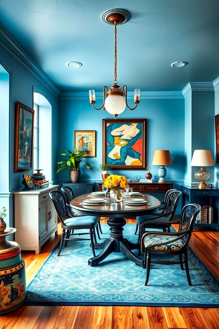 22 Blue Dining Room Ideas for Elegant Entertaining Spaces - Lost At E Minor