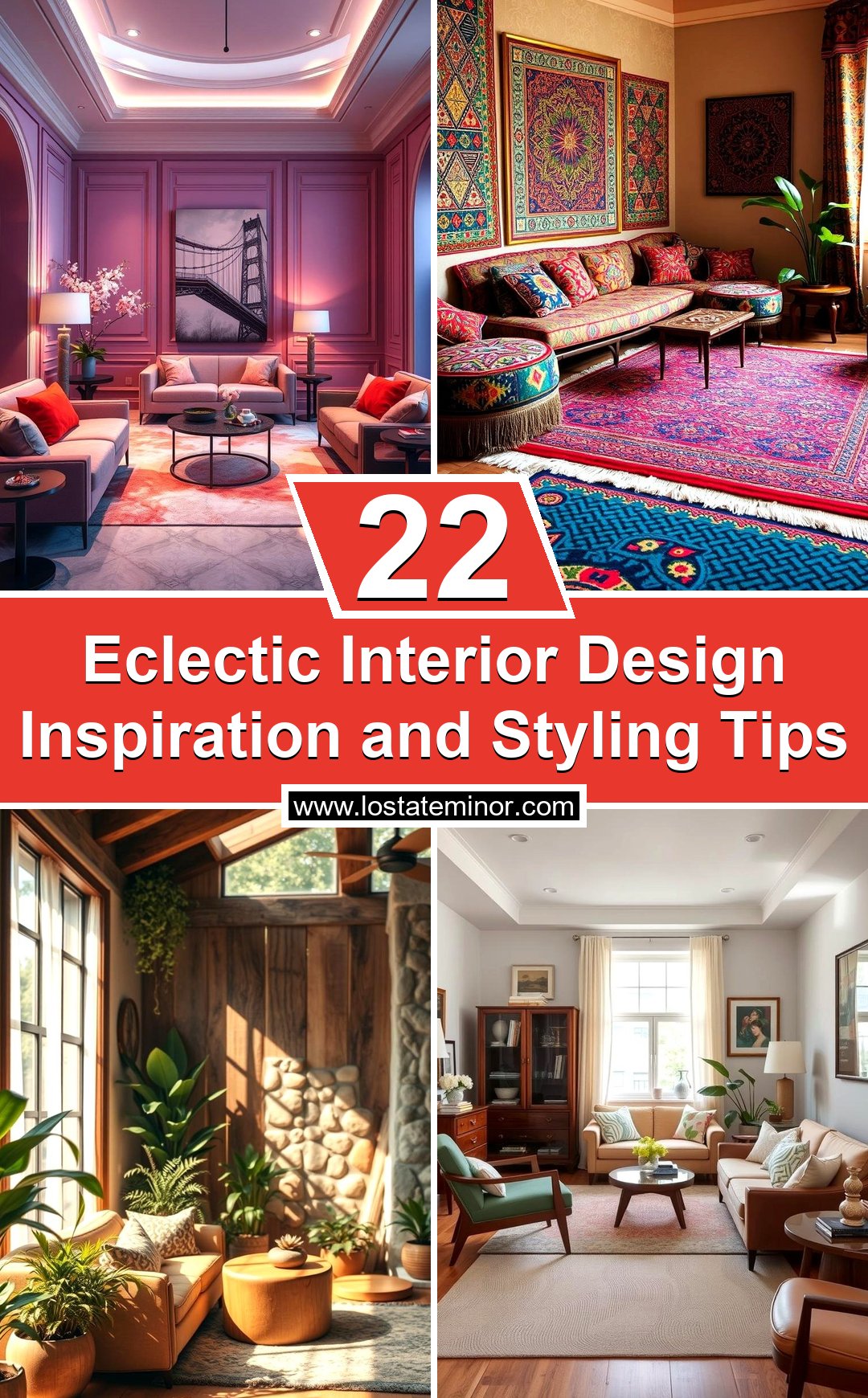 22 Eclectic Interior Design Inspiration & Styling Tips - Lost At E Minor